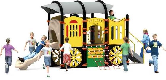 Moetry PE Board Children Outdoor Playground Customized Theme Cargo Play Ground