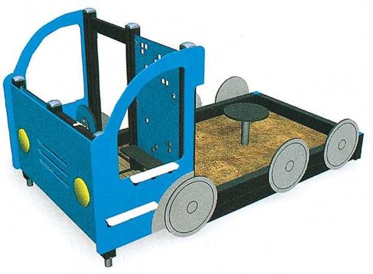 Moetry PE Board Children Outdoor Playground Customized Theme Cargo Play Ground