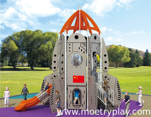 Moetry Kids Outdoor Playground Equipment Amusement Park Slide for Sale