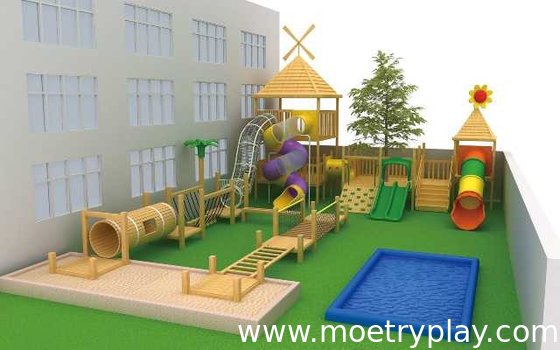 Moetry Treehouse Series Outdoor Children's Playground - Medium Size - Customization Available