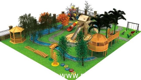 Moetry Treehouse Series Outdoor Children's Playground - Medium Size - Customization Available