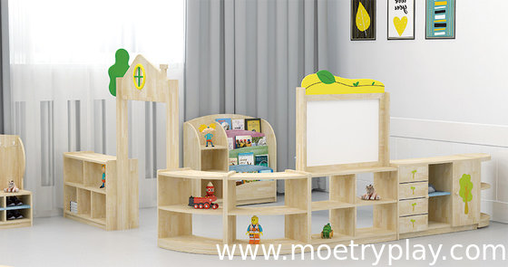 Eco-friendly High Quality Kindergarten Preschool Montessori Wooden School Furniture for Daycare center