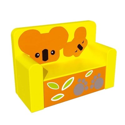 Leather Kids Nursery Furniture, Modern Home Furniture and Living Room Sofa,School Children Playground Furniture