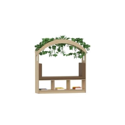 Cheap Castle Theme Children Toy Storage Cabinet, Kindergarten Kids Display Cabinet, Magazine Cabinet, Book Cabinet