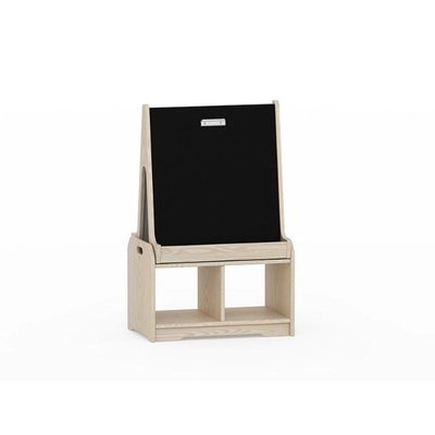 Newly Hot sale Daycare kindergarten wooden cabinet Writing and Painting Blackboard for children pre school
