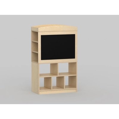 Newly Hot sale Daycare kindergarten wooden cabinet Writing and Painting Blackboard for children pre school