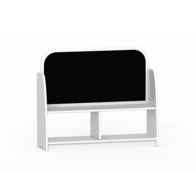 Newly Hot sale Daycare kindergarten wooden cabinet Writing and Painting Blackboard for children pre school