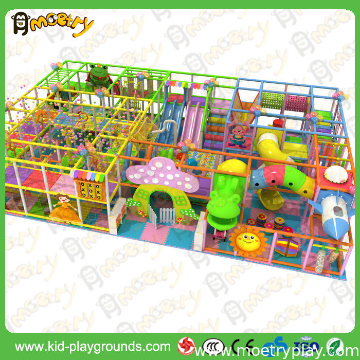 Middle Size Nursery School Kids Multi-game Indoor Playground Equipment with Ball Pool for Kids Amusement Park