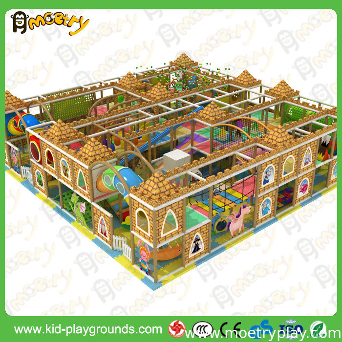 Castle theme  Indoor Soft Play Adventure Playground Children′s Indoor Soft Play Playground