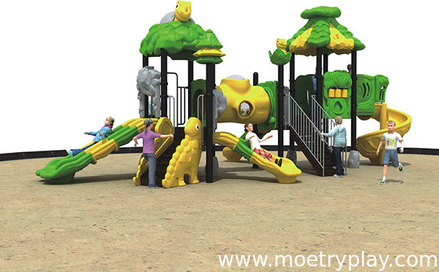 Hot New Products Forest Series Amusement Park Plastic Outdoor Playground