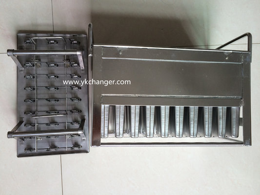China SS304 ice cream mould 3x10 30pieces ice lolly mould ice pop mold popsicle mold supplier
