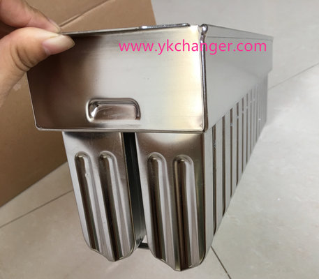 China Cold ice cream mold stainless steel 2x14 each time 63ml brida ataforma type with plain stick holder high quality supplier