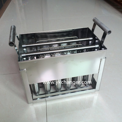 stainelss steel frozen ice mould for ice cream ice pop popsicle ice lolly mold stainless metal supplier