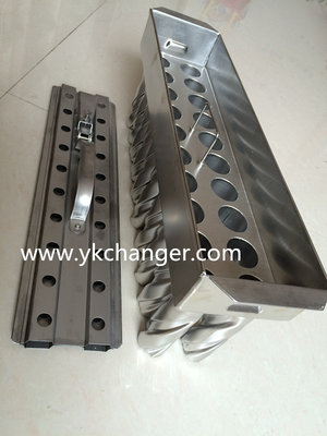 Steel ice pop mold stainless popsicle mold high quality with stick holder commercial use supplier