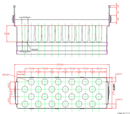 Basket ice lolly moulds SALETTI Redondo Rocki Roll Mold with extractor top quality supplier