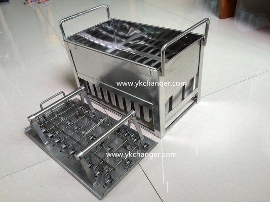 Popsicle molds ice cream molds ice pop molds stainless steel commercial use with stick extractor supplier