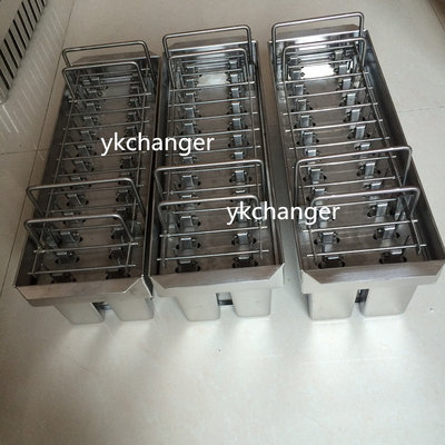 stainless steel ice cream mold ice cream molds set with stick holder supplier