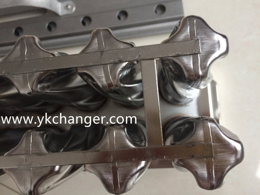 Stainless steel ice frozen mold manual use glycol brine salty water freeze tank 2X9 18pcs supplier