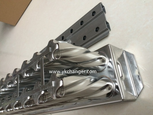 Drill popsicle mold stainless steel frozen pop mold ice lolly mold ice cream mold 2X9 18cavities with stick extractor supplier