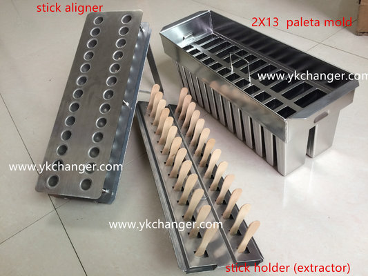 Moulds ice pop popsicle mold stainless steel ice cream molds set ice lolly mold box tray glycol tank supplier
