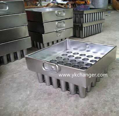 Ice lolly khulfi moulds ice cream kulfi moulds basket type or tray type stainless steel supplier