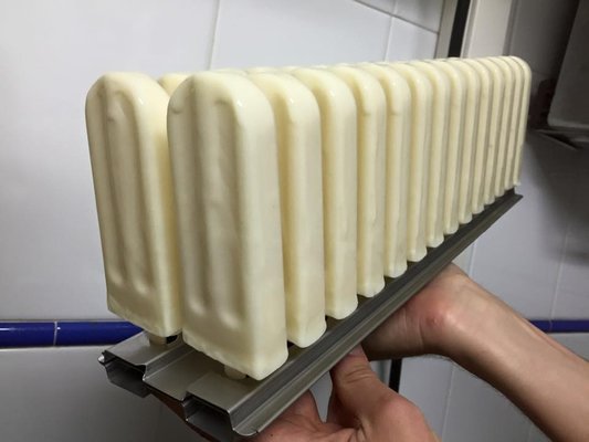Stainless steel ice cream molds semi industry brida megamid megamix ataforam type commercial use manual mold supplier
