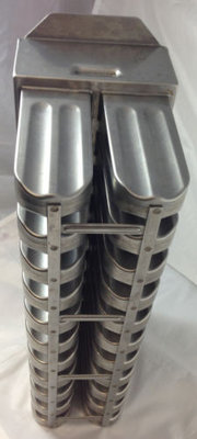 Stainless steel ice cream molds semi industry brida megamid megamix ataforam type commercial use manual mold supplier