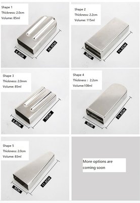 Freezer ice lolly moulds stainless steel ice lolly moulds  freezer use only 5 different size for you to select supplier