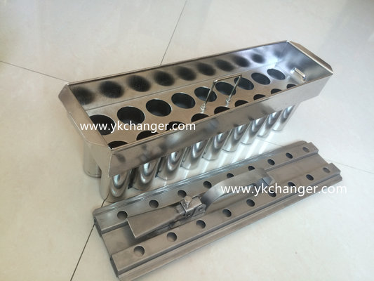 Ice cream candy molds Ice lolly candy moulds 2x9 18cavities volume as per buyer requests with stick extractor supplier