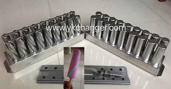 Ice moulds stainless steel freezer ice molds lolata stampe 95ml drill and 117ml lolly bar ituzinho with stick extractor supplier