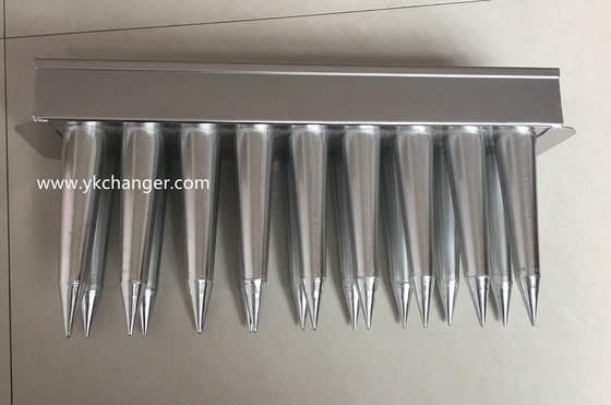 Metal ice cream kulfi candy moulds ice lolly moulds set 2x9 18cavities 76ml with stick extractor high quality supplier