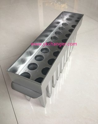 Stainless steel ice cream moulds kulfi candy ice lolly moulds 2x9 18cavities 76ml with stick extractor high quality supplier