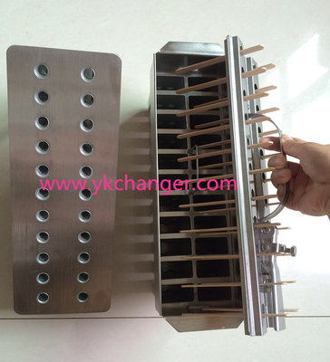 Commercial ice cream molds stainless steel ice lolly molds for ice lolly machine with stick extractor high quality supplier