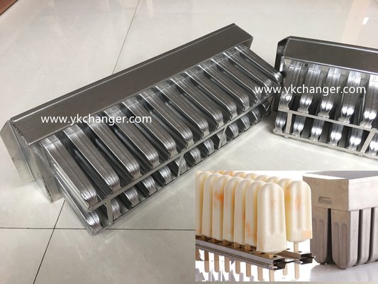 Hard ice cream molds ataforma type frozen tank ice cream machine semi industrial use high quality with stick extractor supplier