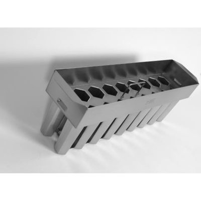 Ice popsicle moulds ice cream moulds stainless steel 2x9 18cavities 82ml hexgonal with stick holder plasma robot welding supplier
