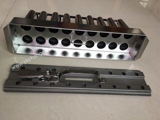 Stick ice moulds stainless steel popsicle molds 2x9 18cavities 35 to 100ml with stick holder plasma robot welding supplier
