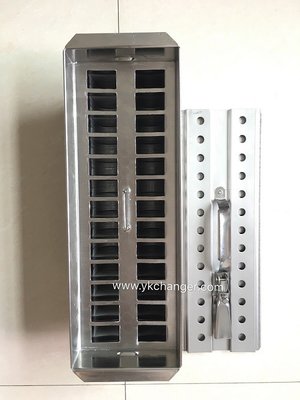 Ice cream mould stainless steel popsicle mold 86ml 2x13 26cavities commercial use high quality including stick extractor supplier