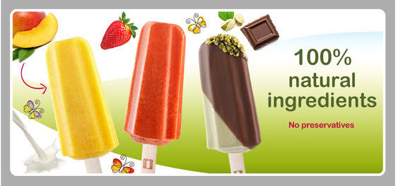 Ice lolly moulds basket stainless steel italian type 4X6 commercial use high quality including stick extractor supplier