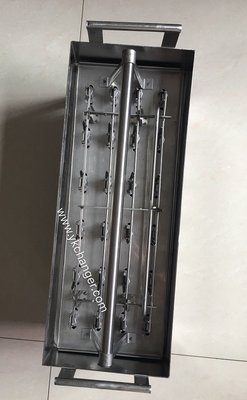 Hard ice cream freeze molds set stainless steel italian type 4X6 commercial use high quality including stick extractor supplier