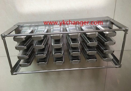 Frozen Popsicle ice cream molds stainless steel italian type 4X6 commercial use high quality including stick extractor supplier