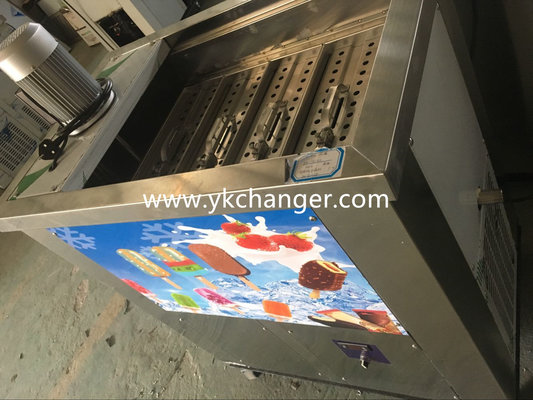 Commercial ice cream paletas machine popsicle freezer machine including 4sets ice molds and stick aligner high quality supplier
