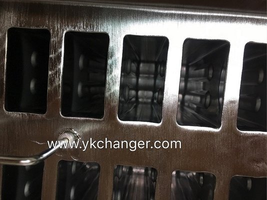 Stainless steel ice popsicle molds customized shape 2x13 26cavities 94ml including stick extractor commercial use supplier