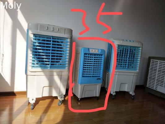 moly new 3500m3/h  Egypt Iraq sudan water desert cooler  portable air cooler midlle east