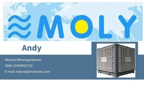 Moly axial 3 phase 1 phase industrial evaporative commercial air cooler