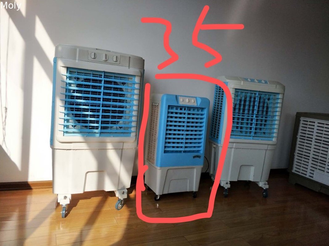 moly new 3500m3/h  Egypt Iraq sudan water desert cooler  portable air cooler midlle east