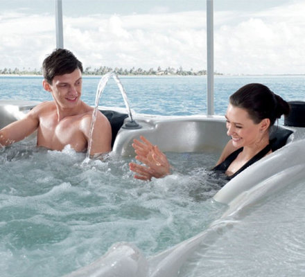 Monalisa M-3304 large long rectangular outdoor hot tub massage 5 person whirlpool SPA European style jet massage