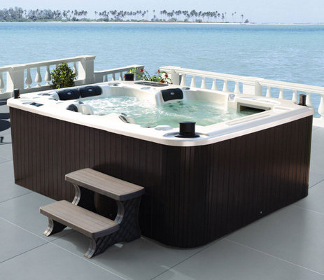 Monalisa M-3312 square hot tub hydro massage bathtub intelligent USA Balboa control system swim SPA pool manufacturer