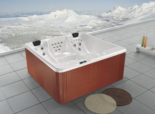 Monalisa M-3313 corner whirlpool bathtub outdoor whirlpool hot tub French popular massage bath tub
