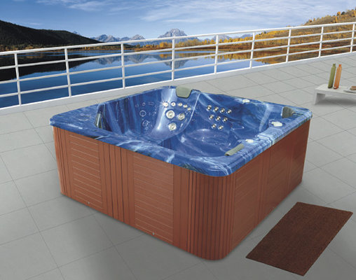 Monalisa M-3313 corner whirlpool bathtub outdoor whirlpool hot tub French popular massage bath tub