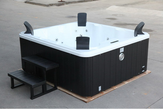 Monalisa M-3316 good price water massage hot tub air bubble massage bathtub rectangular European style hydromassage tub